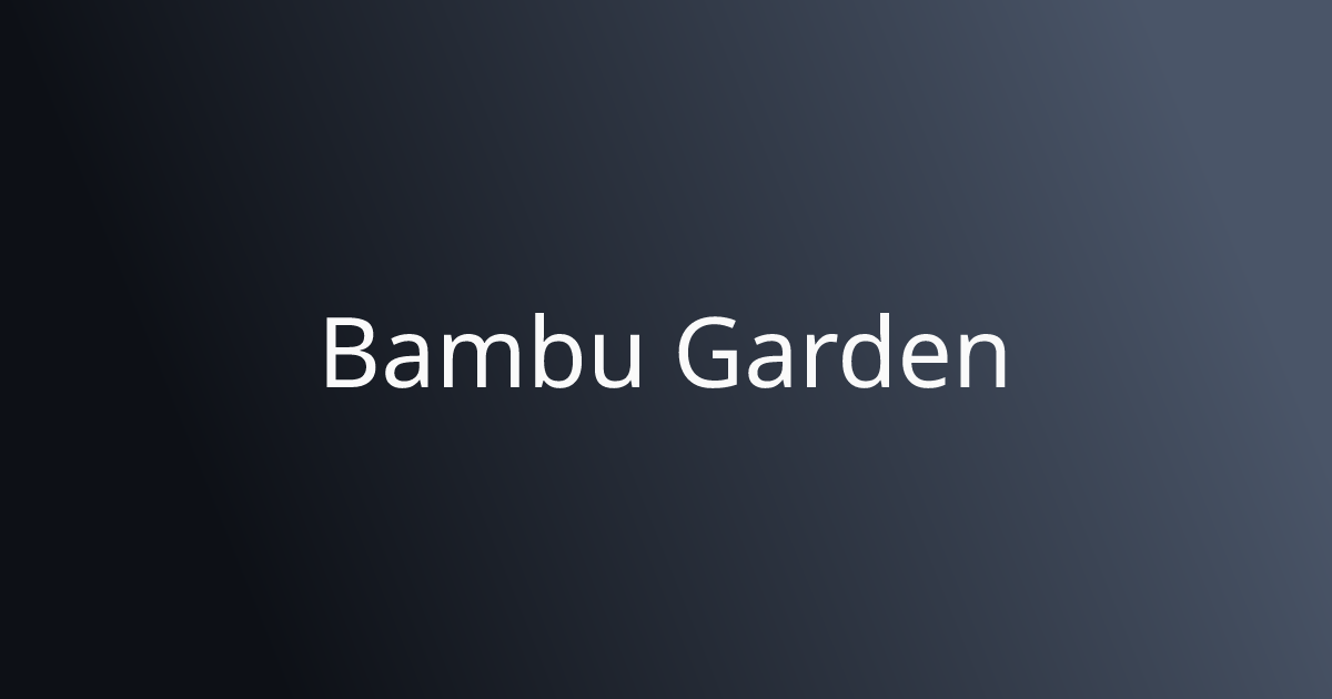 Order Authentic Chinese Online | Bambu Garden - Pickup or Delivery ...